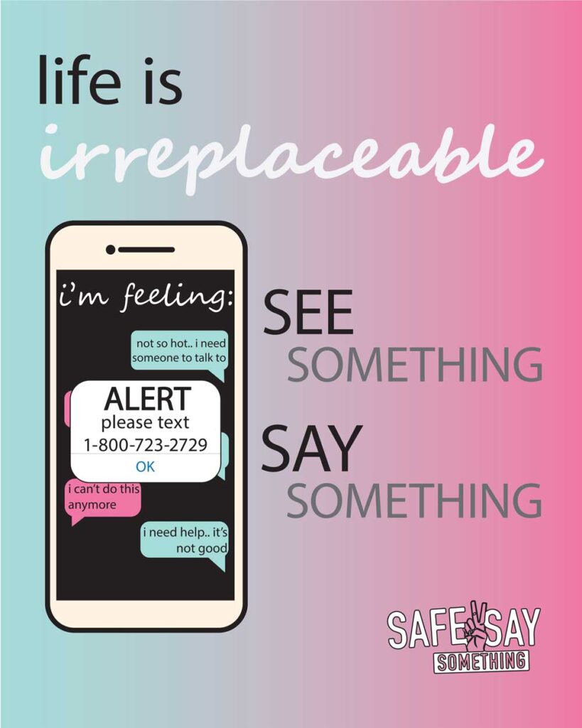 Poster Contest Winners - Safe2Say Something