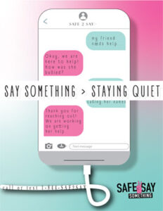 Poster Contest Winners - Safe2Say Something